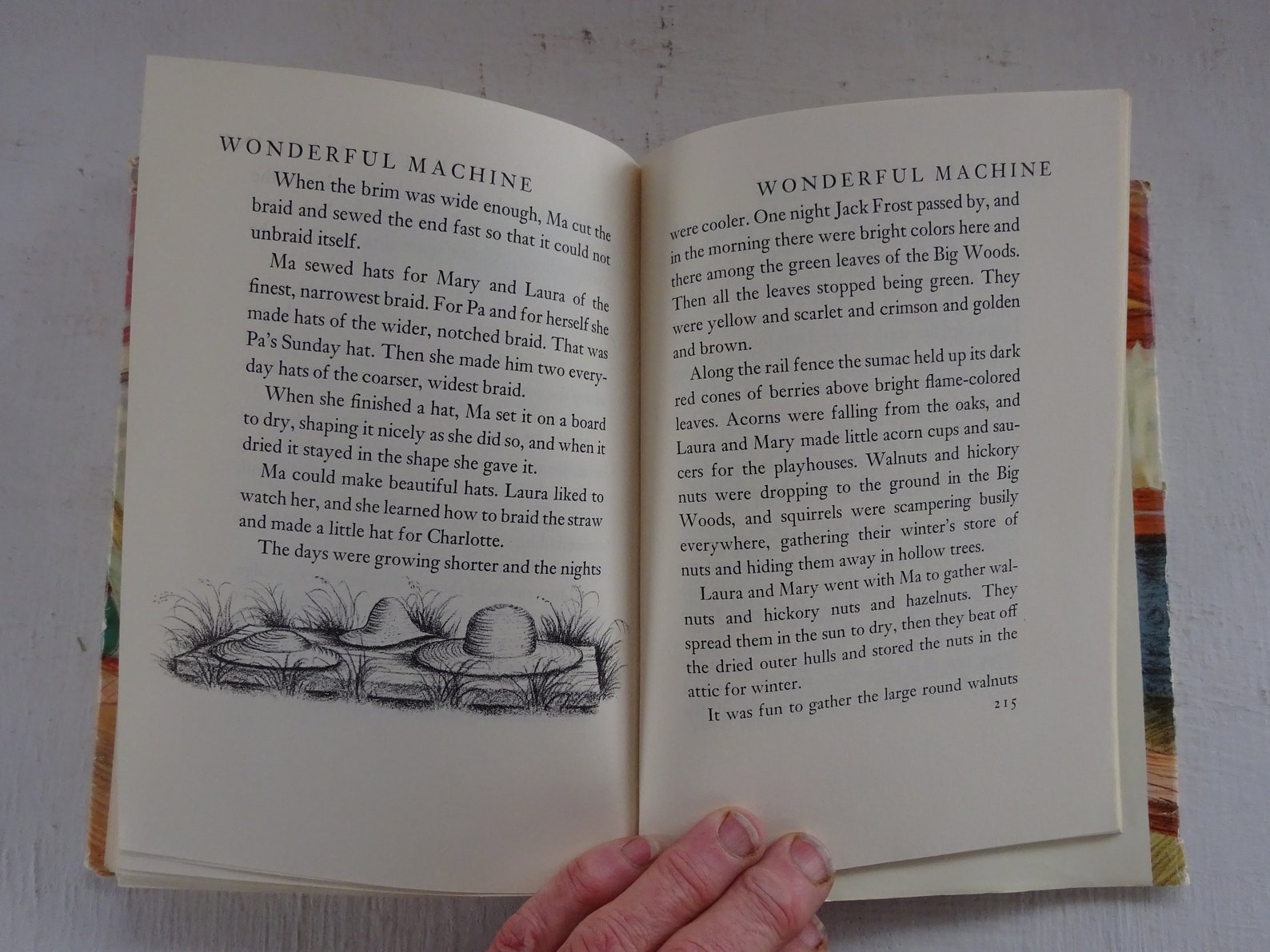 Vintage Children's Book Little House in the Big Woods - Etsy