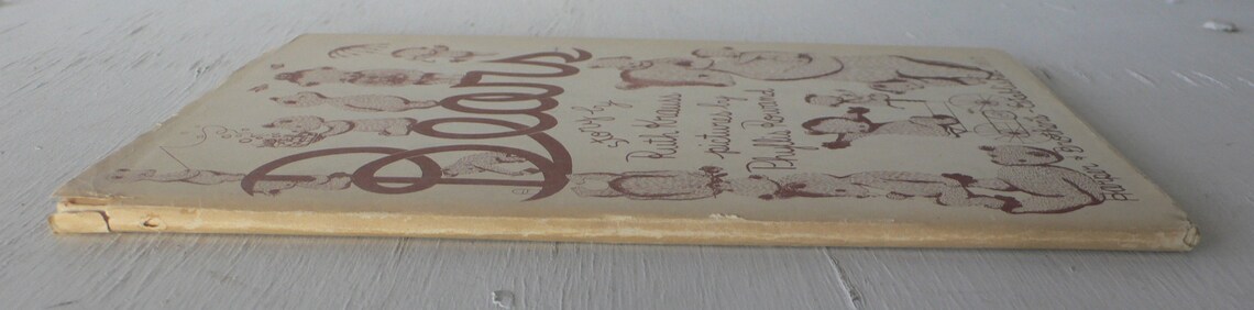 Vintage Children's Book Bears Ruth Krauss First | Etsy