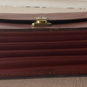 Vintage Leather File, Rexbilt, Top Grain Cowhide, 1960's Fashions and ...