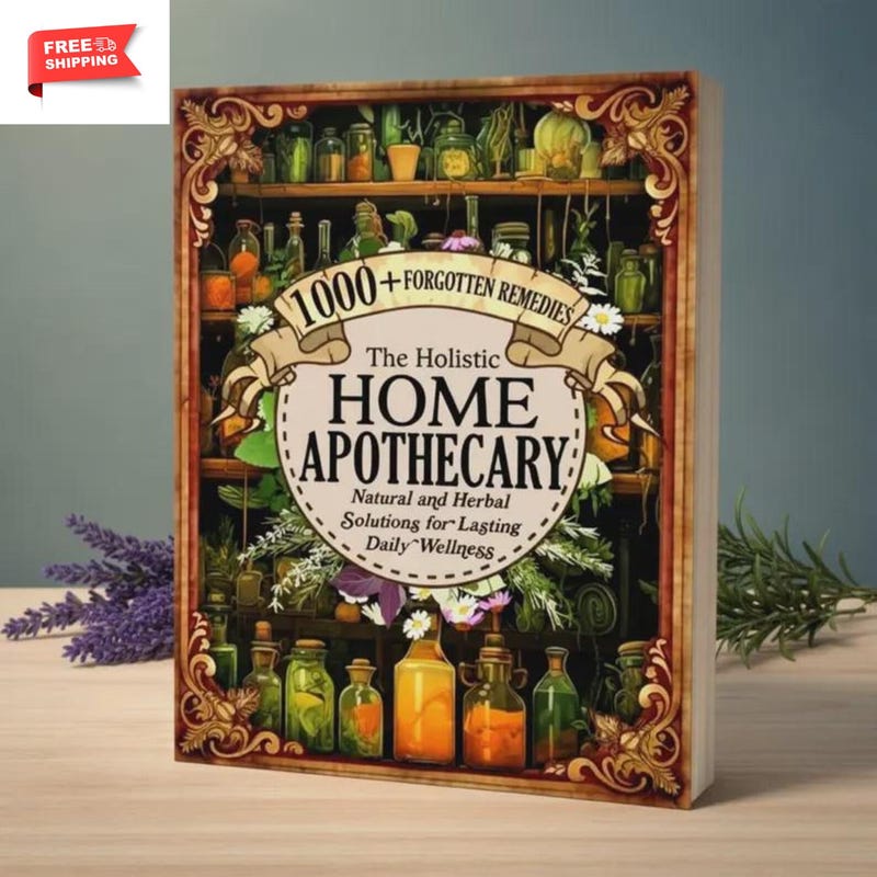 Old Natural Remedies Book - Etsy