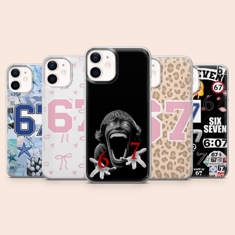 67 Meme Phone Case - Etsy UK