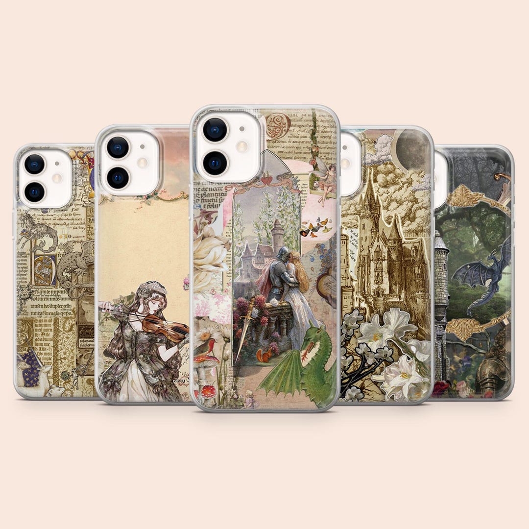 Medieval Phone Case Middle Age Castle Knight Cover for iPhone 17pro, 16 ...