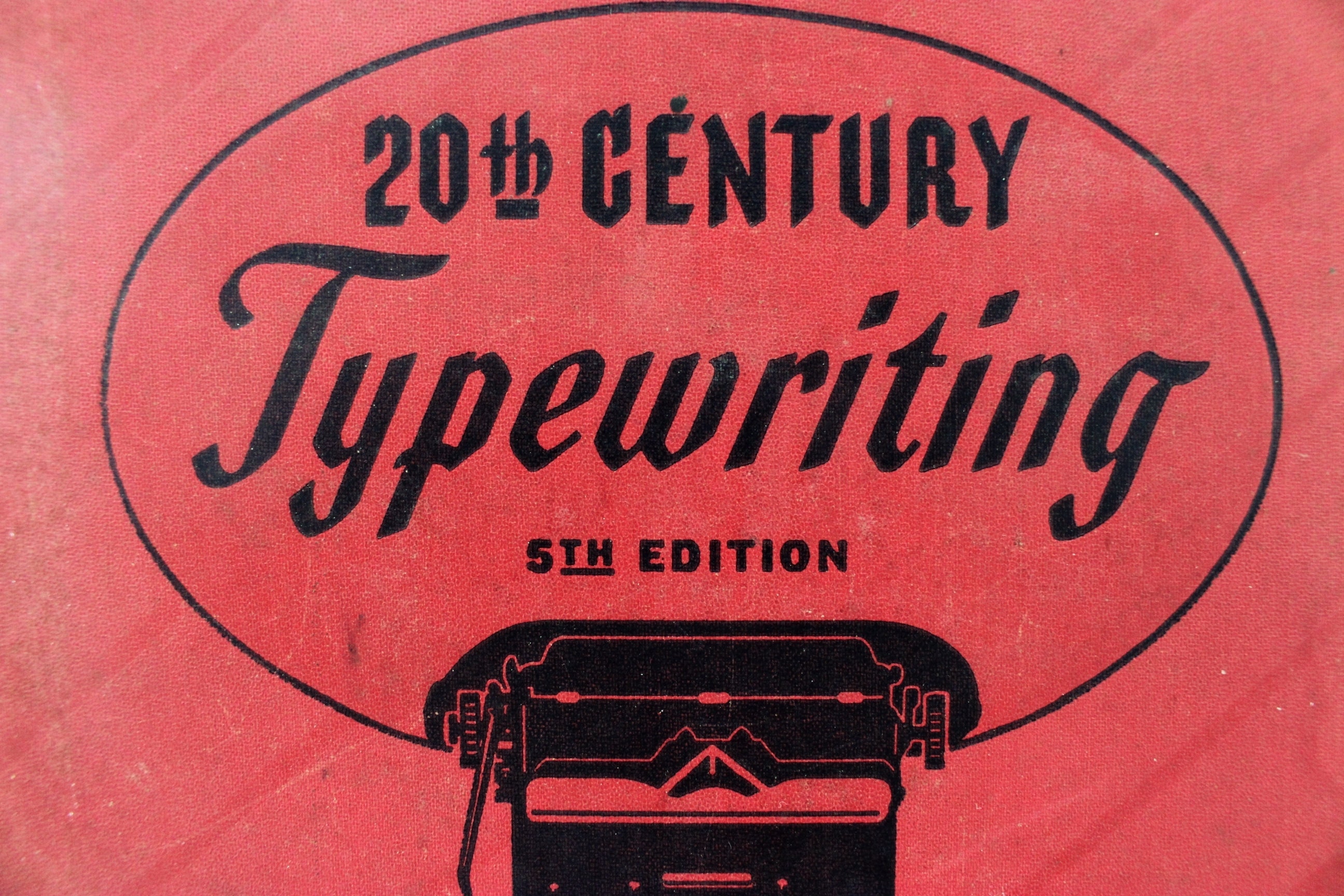 Vintage Typewrinting Text Book, Typewriting Couse Book, 1947 Typewritng ...