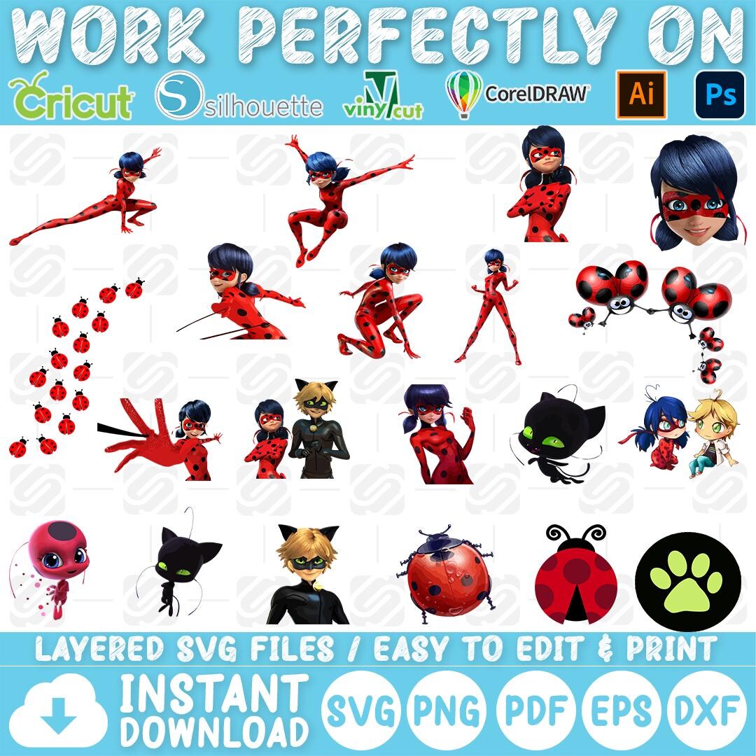 Lady Bug Svg Bundle, Lady Bug Svg, Lady Bug Png Bundle, Lady Bug ...