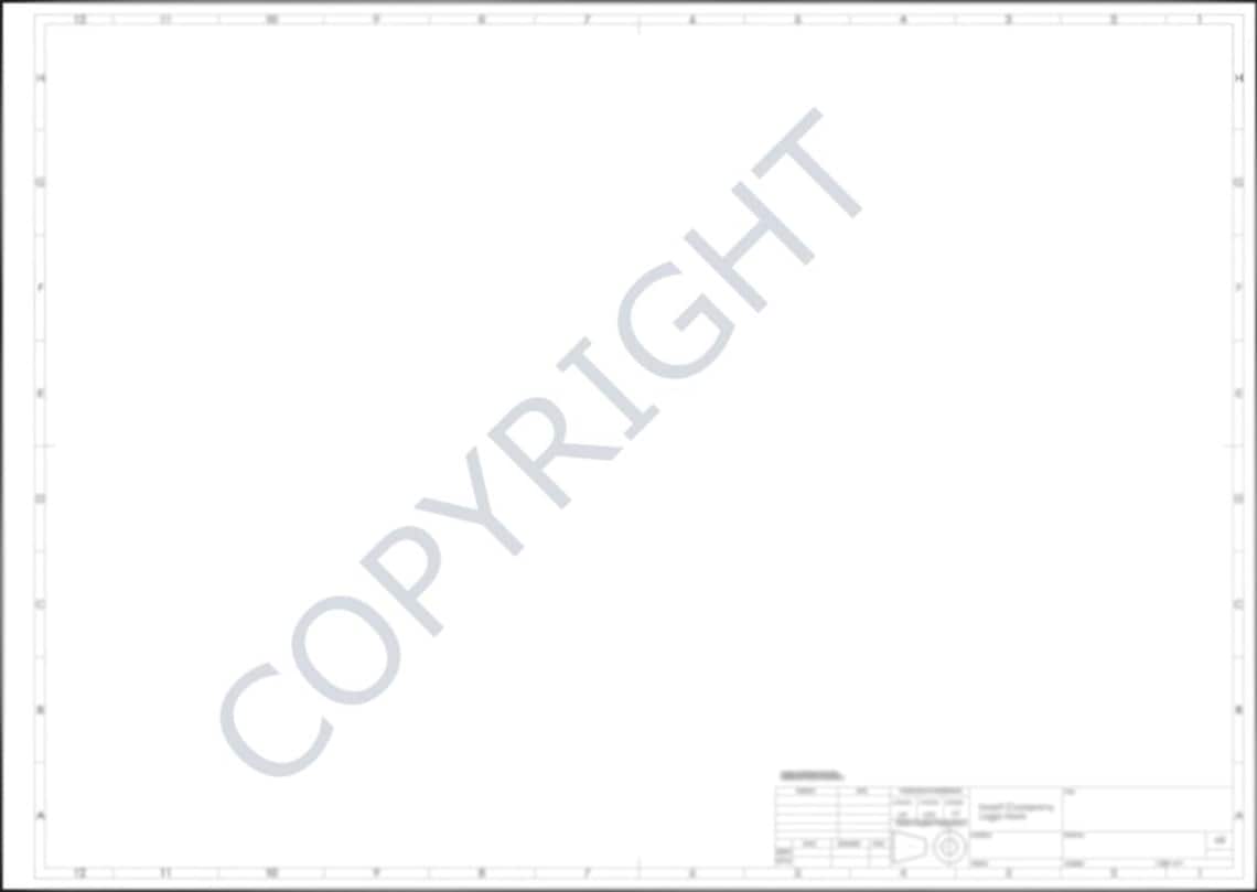 Solidworks Drawing Templates A0-A4 | Metric ISO Title Block | SLDDRT ...