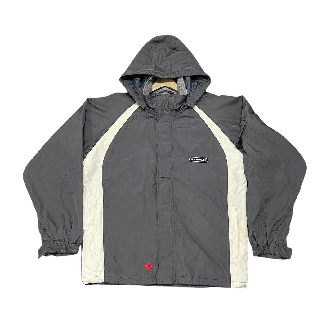 RARE!!! Vintage 90s Airwalk Grey White Colorblock Waterproof Utility ...
