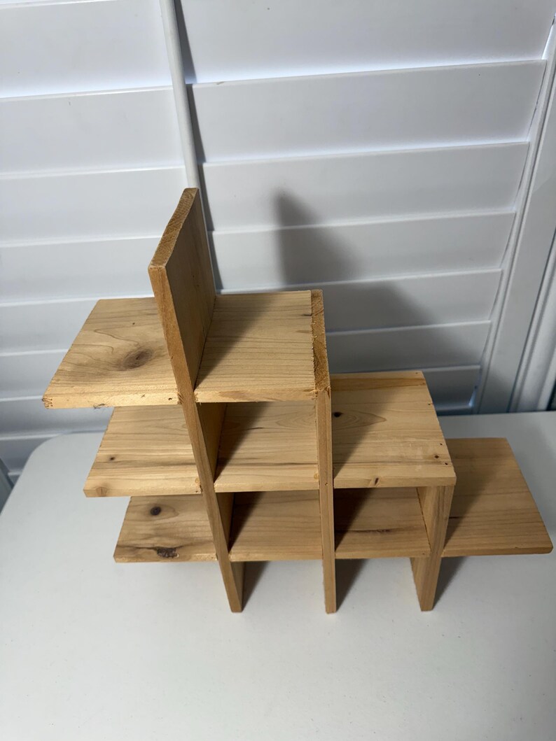Chinese Scholar Style Stepped Display Stand – Cypress Wood - Etsy