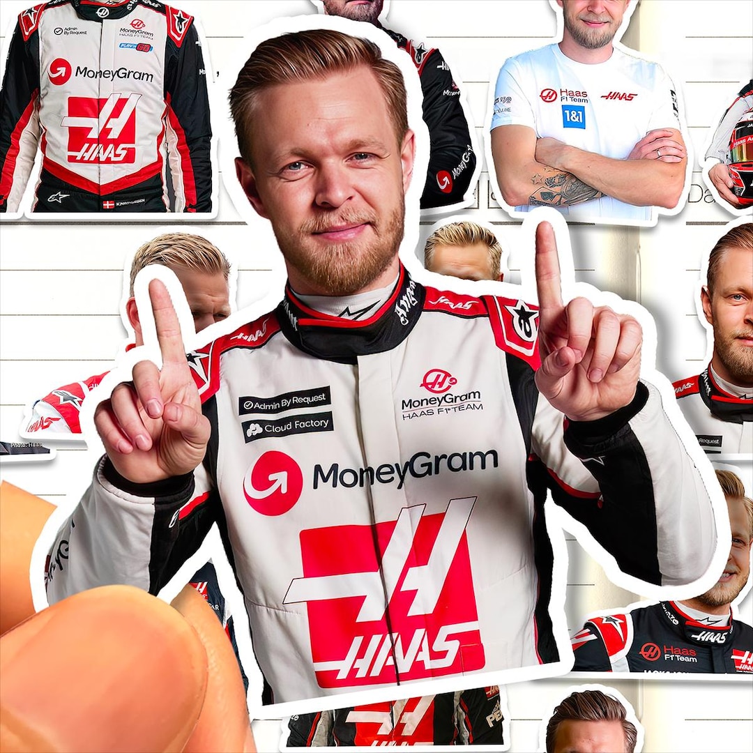 6pcs F1 2026 Kevin Magnussen Meme Sticker Trial Pack – Random Designs ...