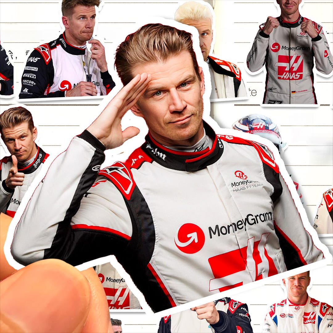6pcs F1 Nico Hulkenberg Meme Sticker Trial Pack – Random Designs From ...