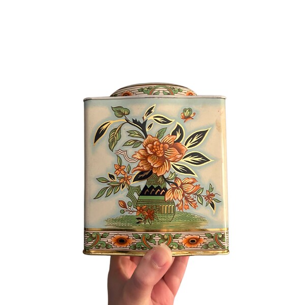 Floral Tin - Etsy
