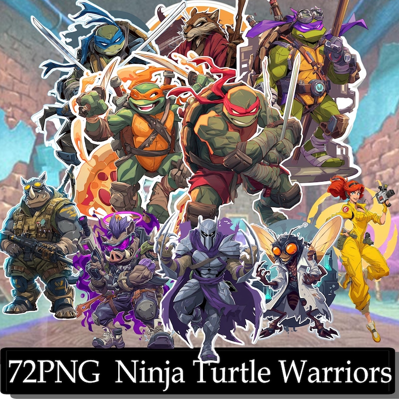 Ninja Turtle Set - Etsy