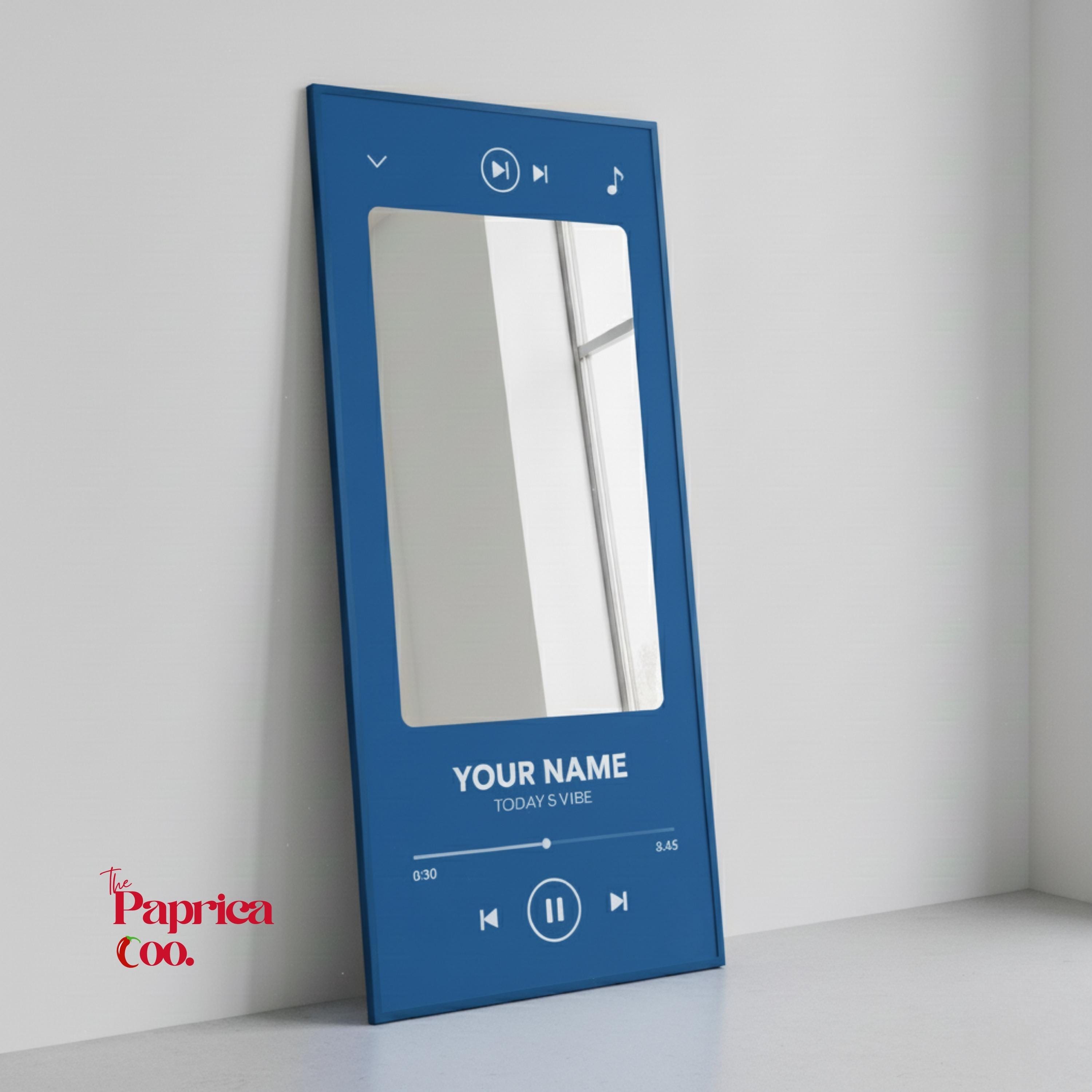 Y2K Full-length Mirror: Customizable MP3 Music Player, Wall Decor - Etsy