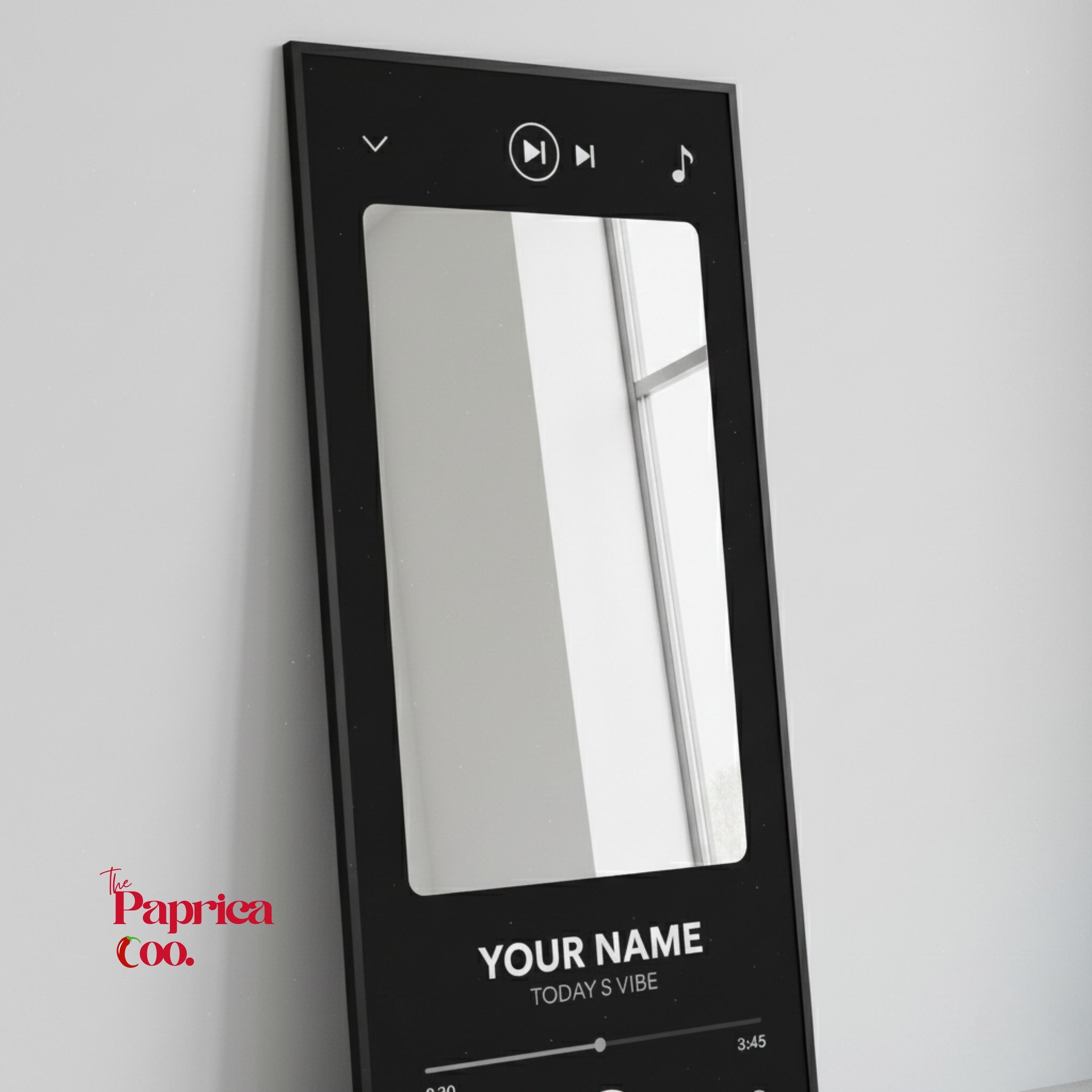 Y2K Full-length Mirror: Customizable MP3 Music Player, Wall Decor - Etsy