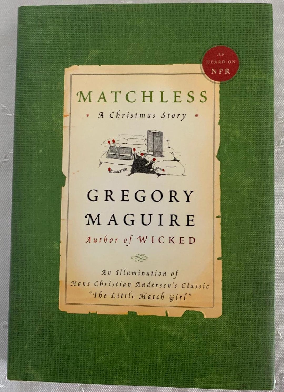 Hardcover Book Matchless by Wicked Author Gregory Maguire - Etsy