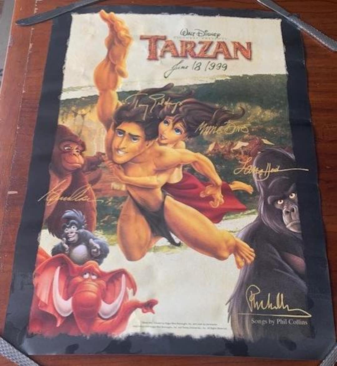 Official Disney Tarzan Movie Release Poster - Etsy