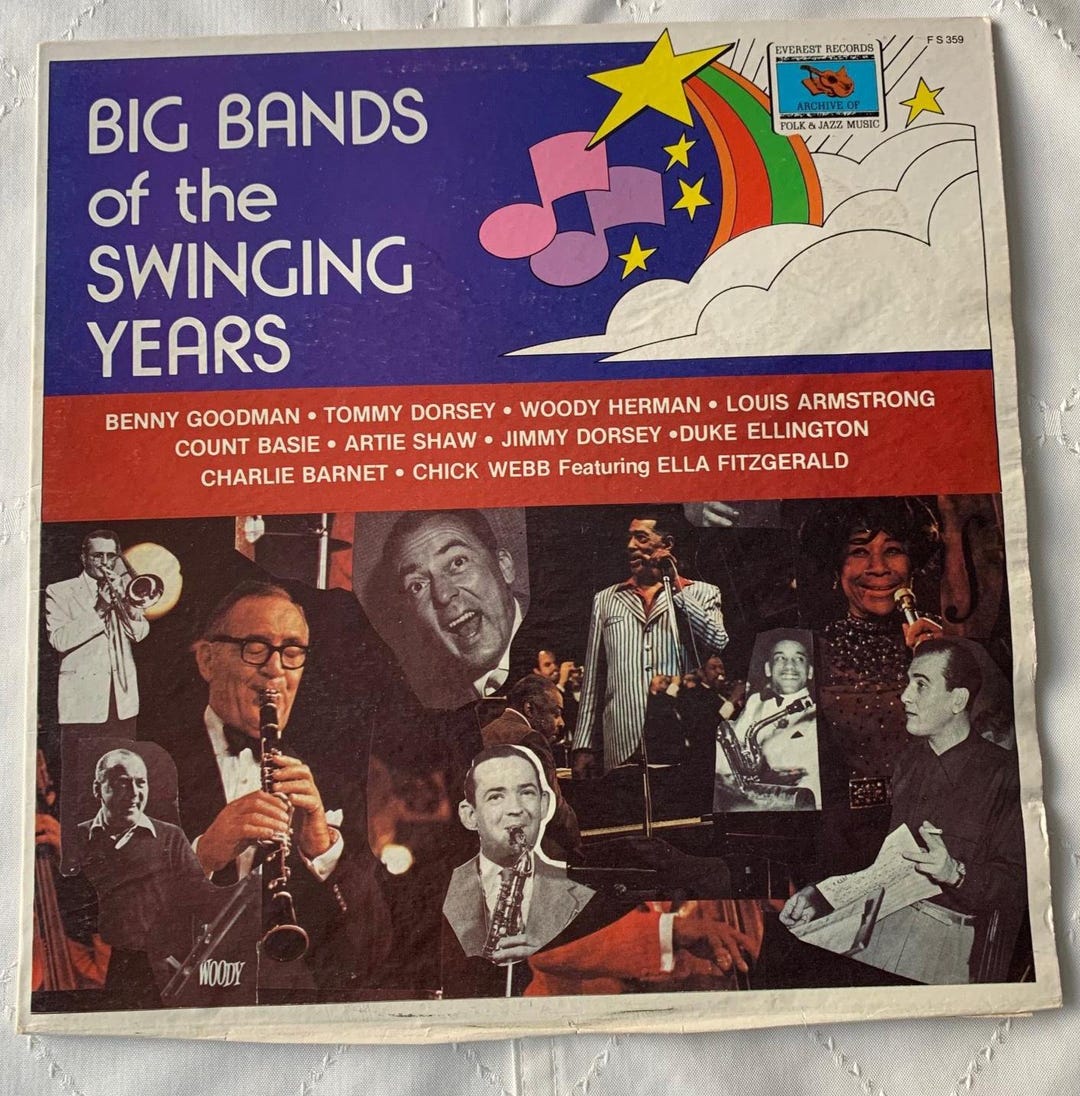 Everest Records Big Bands of the Swinging Years Vinyl LP - Etsy