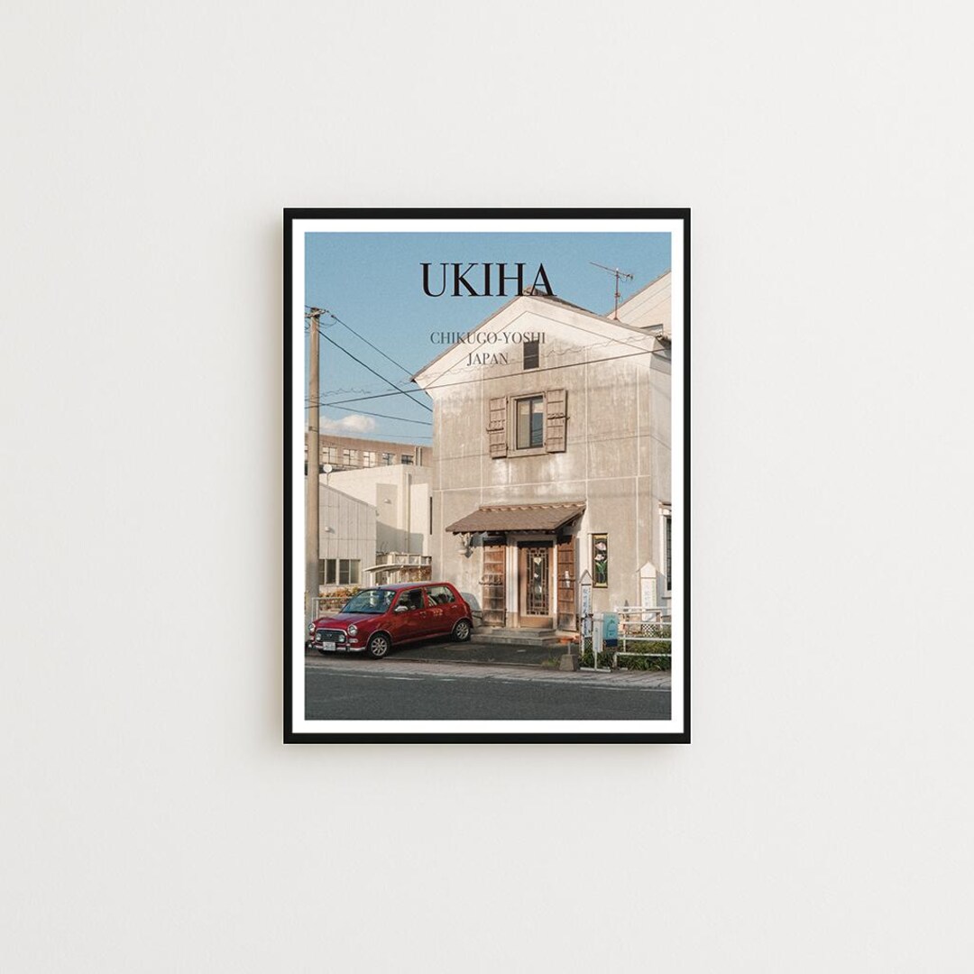 UKIHA JAPAN Print – Aesthetic JAPAN Wall Art, Digital Download, Minimal ...