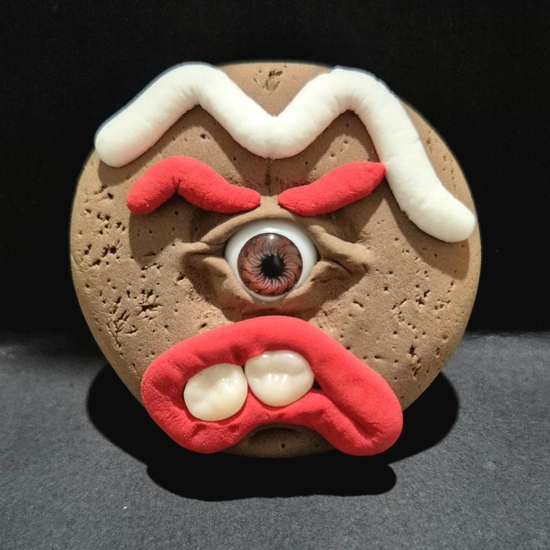 Gingerbread Aka Guggle Mccrumb From the Blobmas Family - 1x Magnet - Etsy