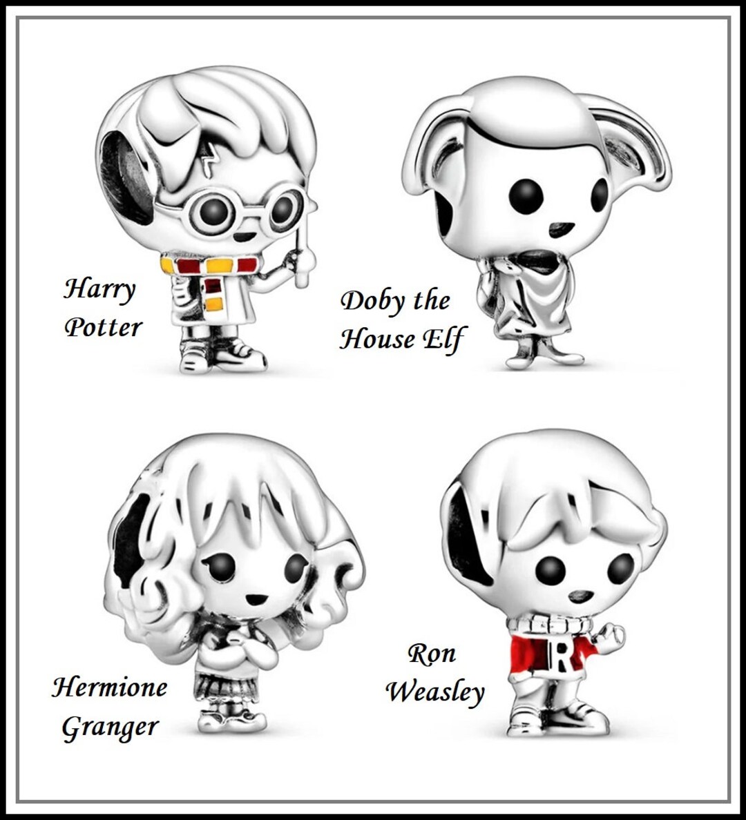 Group Sale Disney HARRY POTTER & Character Friends Hermoine, Doby, Ron ...