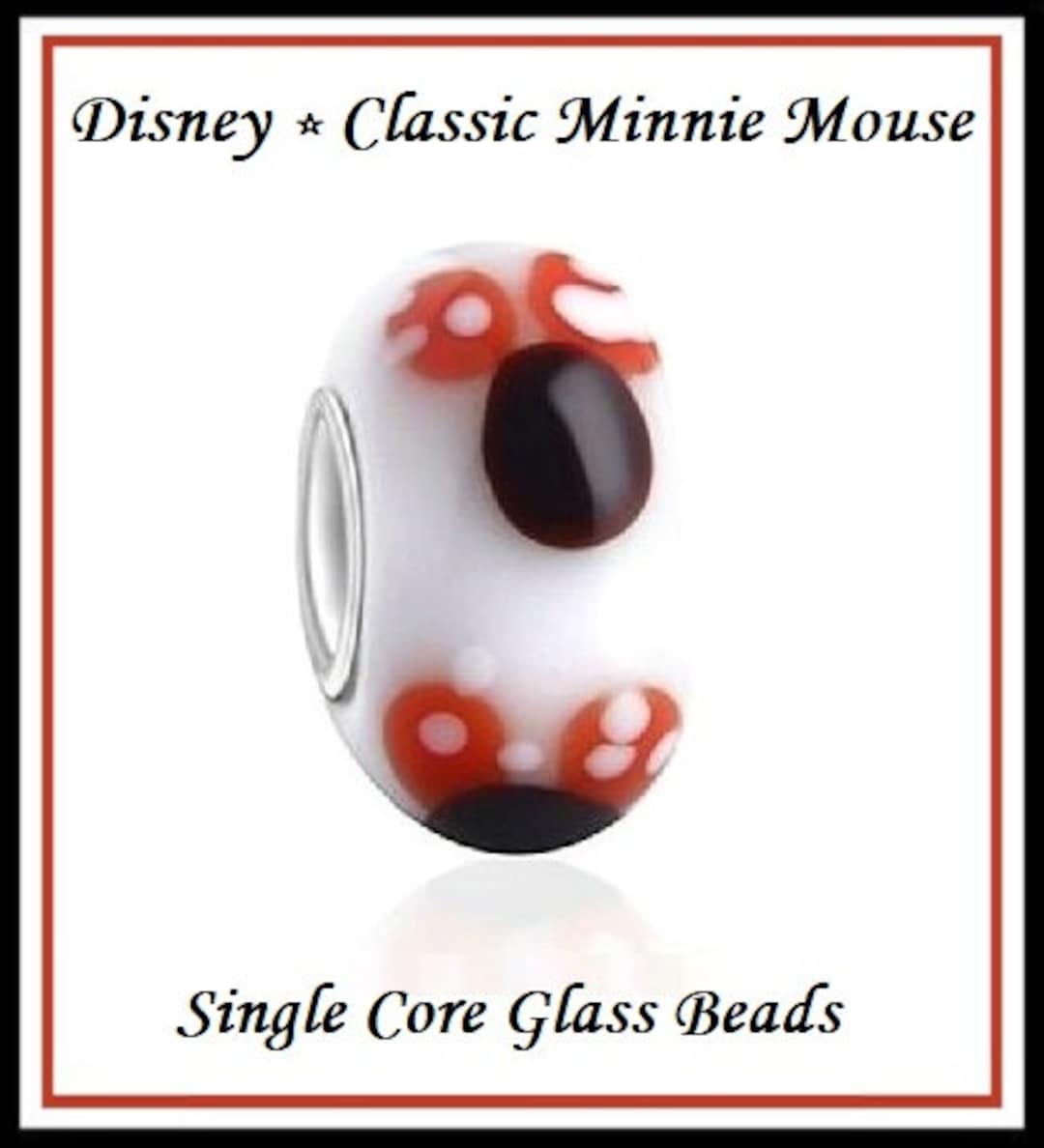 Disney Classic ~ MINNIE MOUSE ~ SINGLE Core ~ Black With Red Polka Dot ...