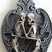 Amor Aeternus, Skeleton Lovers Wall Plaque, Resin Sculpture | Gothic ...