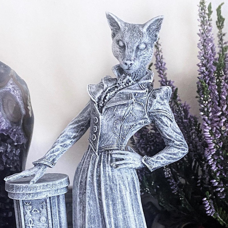 Large Statue Cat - Etsy