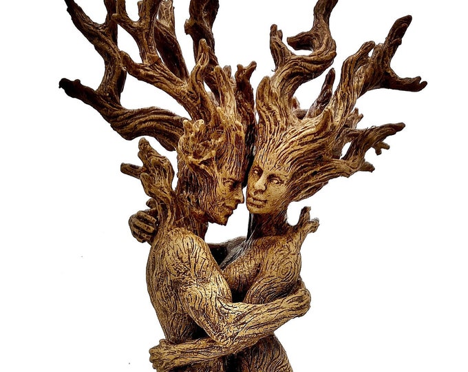 Amor Silvanus Embracing Dryads Statue - Etsy