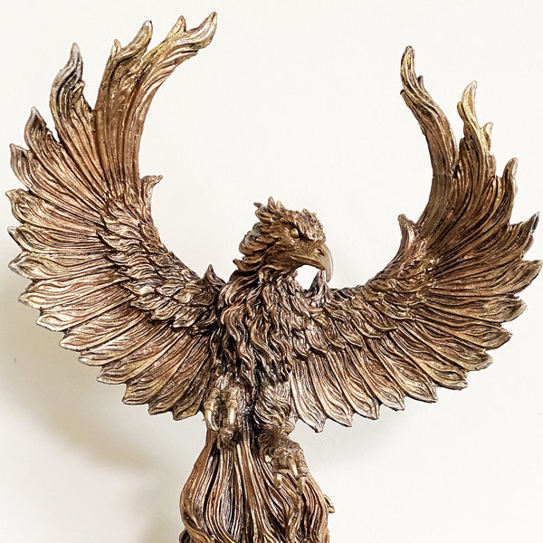 Phoenix Statue - Etsy