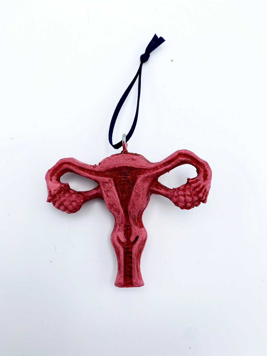 Uterus Ornament, Pink - Etsy