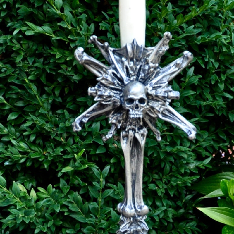 Gothic Candle Holder - Etsy UK