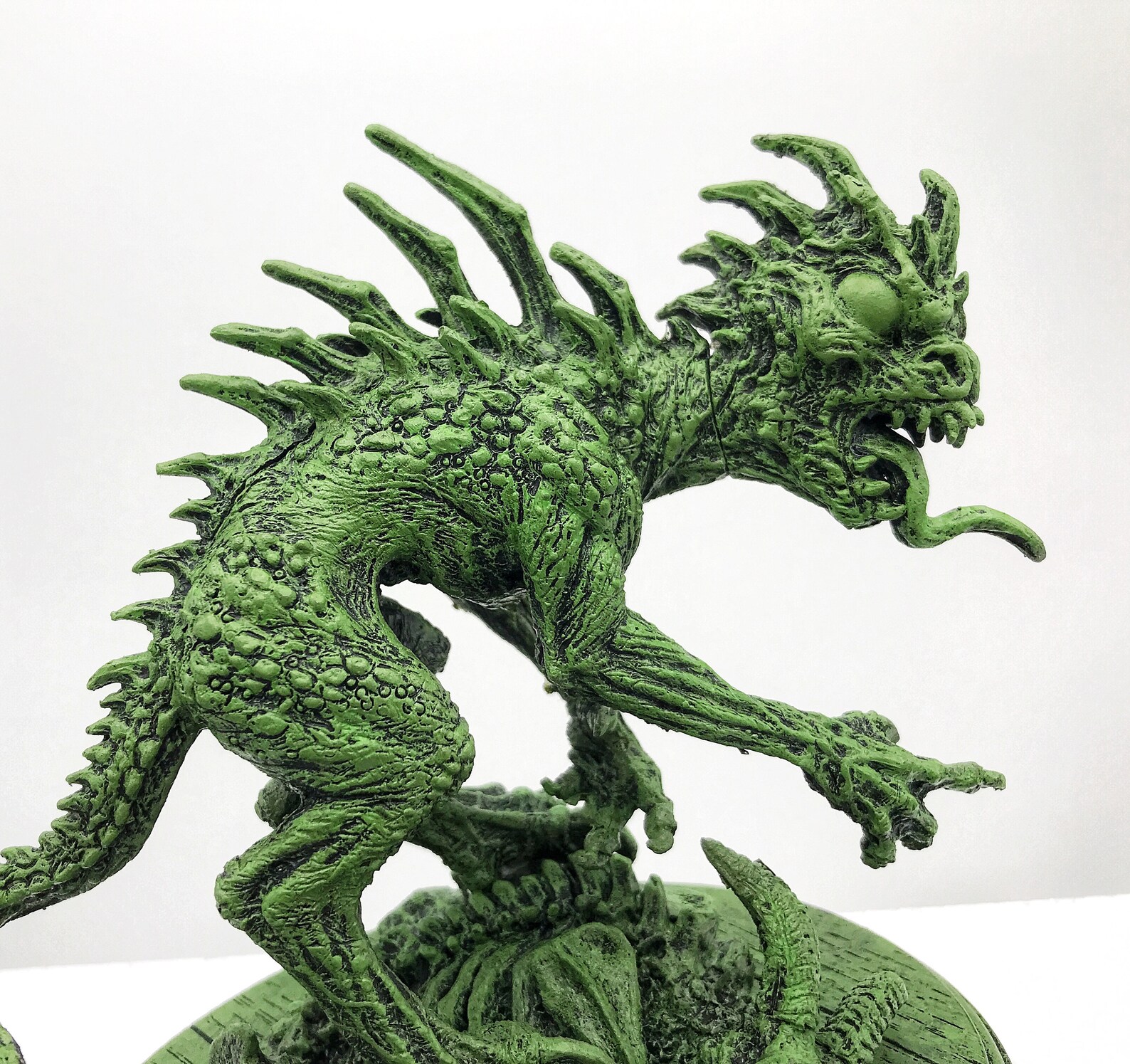 Chupacabra Statue, Hand Painted Resin Sculpture |cryptozoology Creature ...