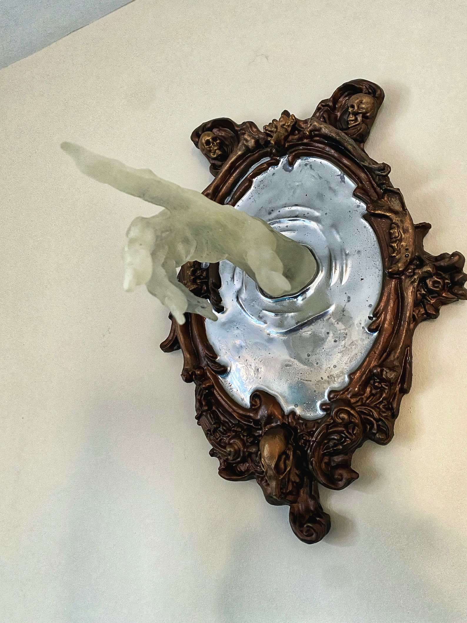 Spectral Hand Wall Plaque, Large Version, Glow in the Dark | Victorian ...