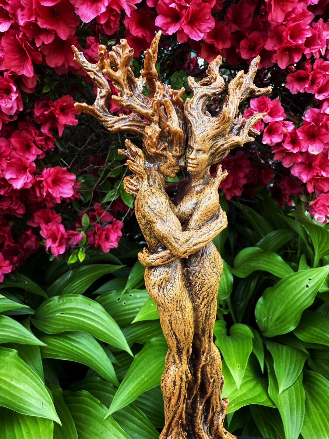 Amor Silvanus: Embracing Dryads Statue, Half Scale | Mythical Forest ...