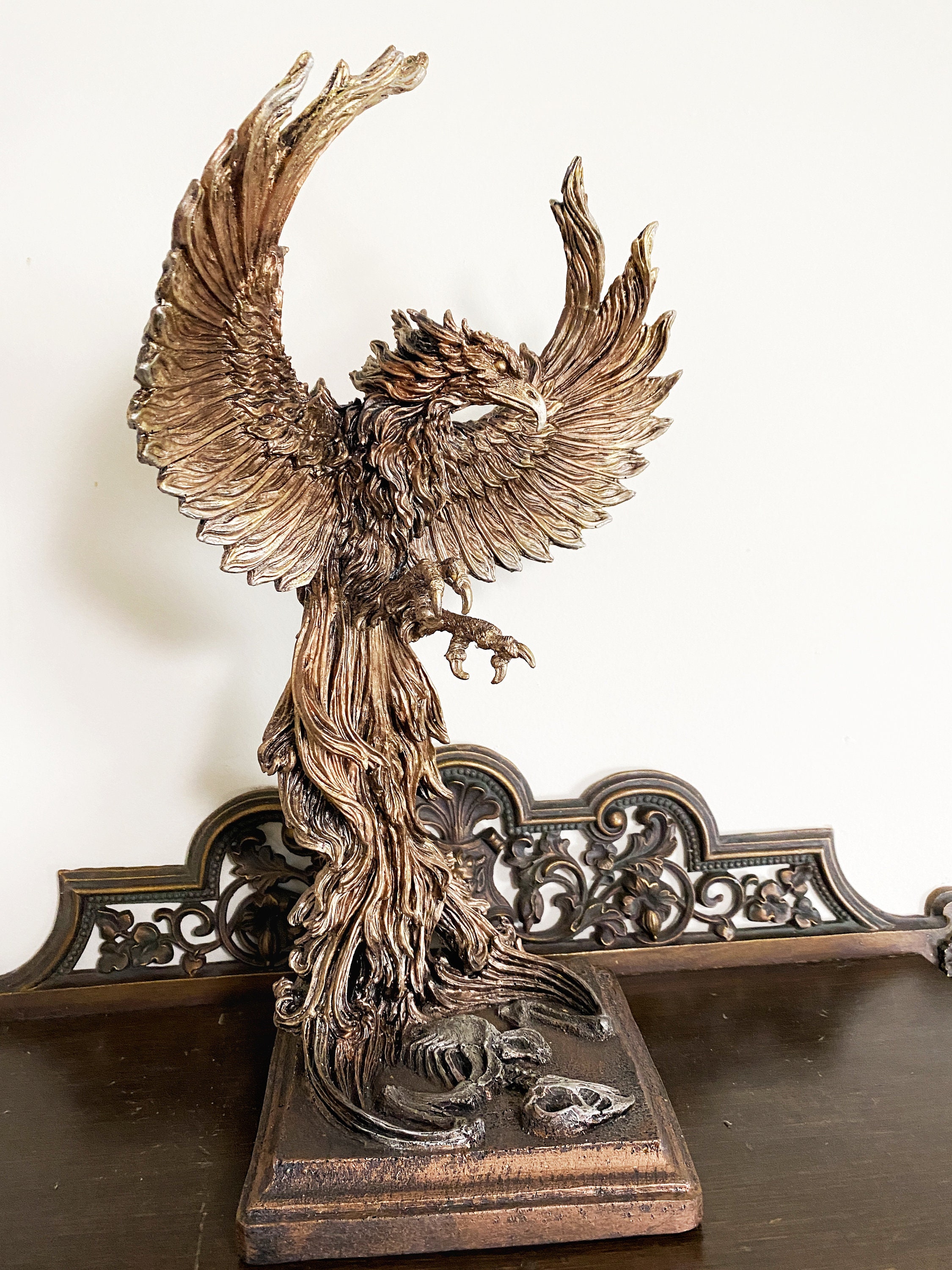 Phoenix Statue Large Version - Etsy Australia