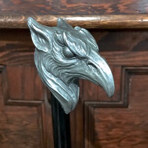 Griffin Cane, Hand Sculpted Walking Stick | Medieval Gothic Cane ...