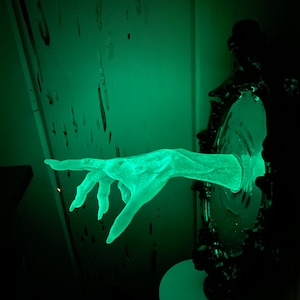Spectral Hand Wall Plaque, Large Version, Glow in the Dark | Victorian ...