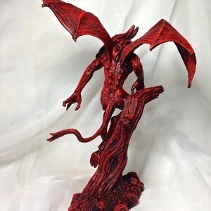 Jersey Devil Statue, Hand Painted Resin Sculpture | Cryptozoology ...