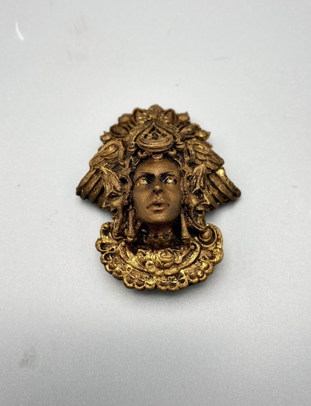Hecate Goddess Magnet, Hand Painted Resin Sculpture | Mythic Fantasy ...