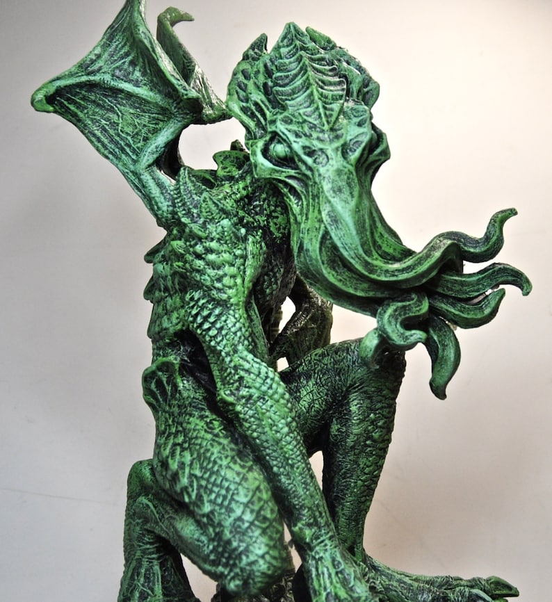 Cthulhu Rising Statue - Etsy