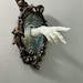 Spectral Hand Wall Plaque, White Version, Resin | Victorian Gothic ...