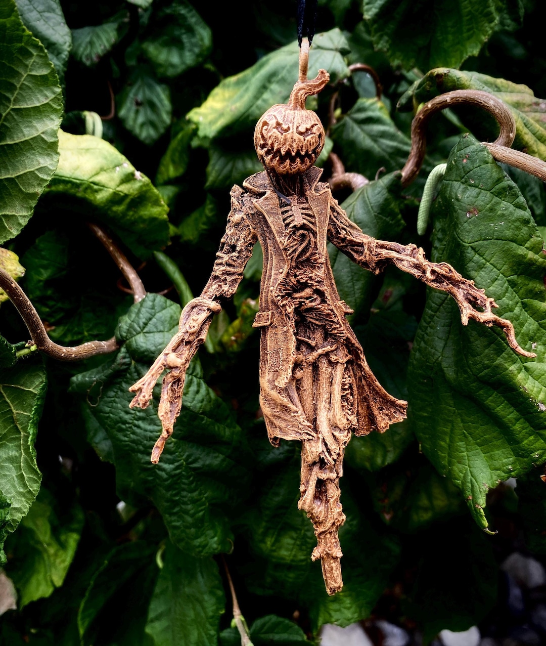 Scarecrow Ornament, Jack O' Lantern Version | Gothic Halloween ...