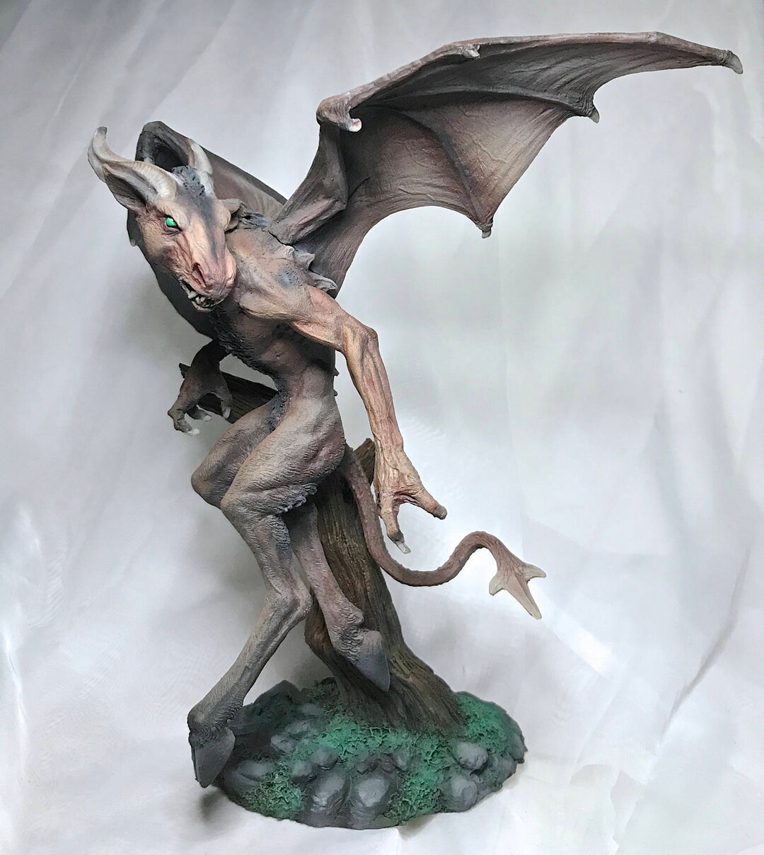 Jersey Devil Statue, Full Color Resin Sculpture Cryptozoology Creature ...