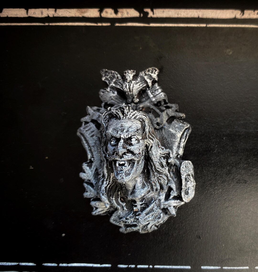 Dracula: Vlad the Impaler Magnet, Hand Painted Resin Sculpture | Gothic ...