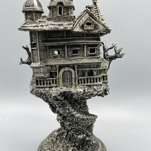 Haunted Mansion, Resin Sculpture With LED Tea Light | Victorian Gothic ...