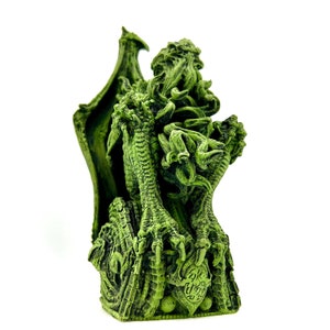 Cthulhu Enthroned Statue, 8.5 Tall Resin Sculpture of Lovecraft's ...
