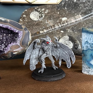 Mothman Statue, Half Scale Resin Sculpture | Cryptozoology Creature ...