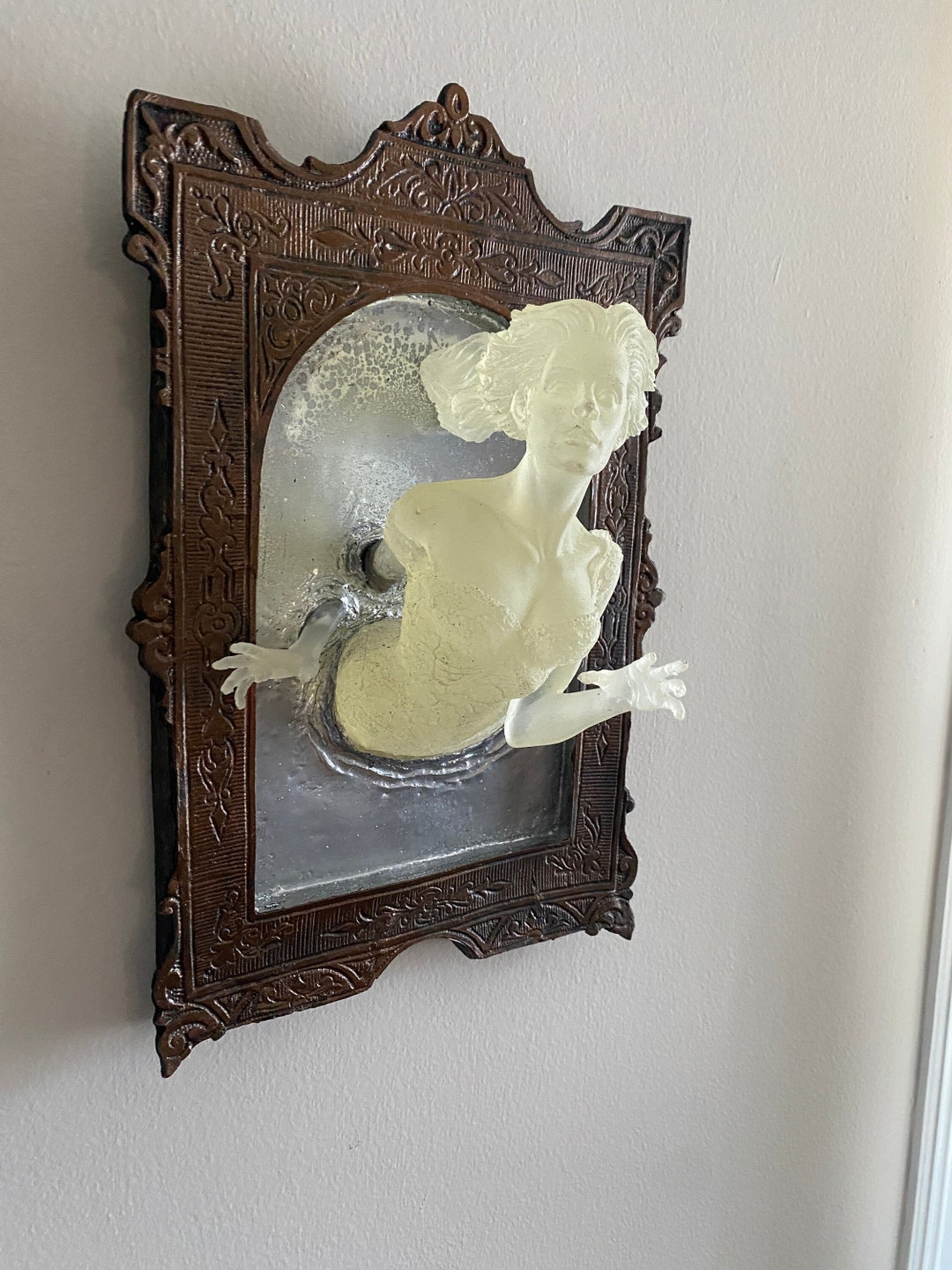 Ghost in the Mirror Wall Plaque, Glow in the Dark Large Version ...
