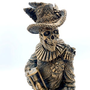 Masque of the Red Death Bust, Hand Painted Resin Sculpture | Edgar ...