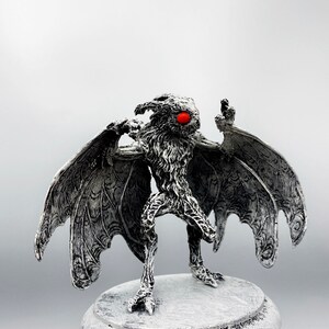 Mothman Statue, Half Scale Resin Sculpture Cryptozoology Creature ...
