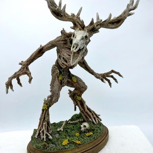Leshen/ Wendigo Statue, Full Color Sculpture | Mythical Creature ...